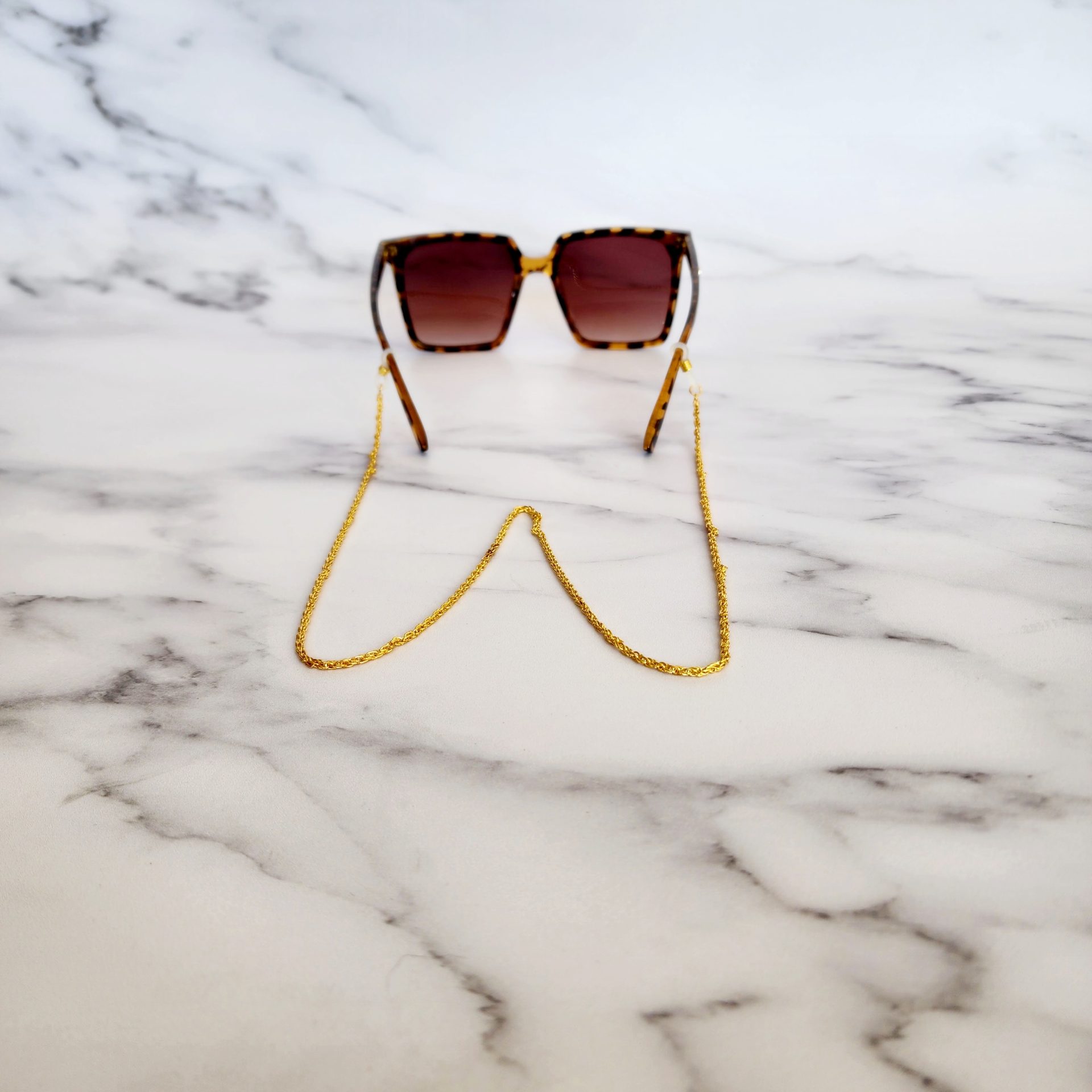 Lara In Gold Sunglass String - Bespoke Image