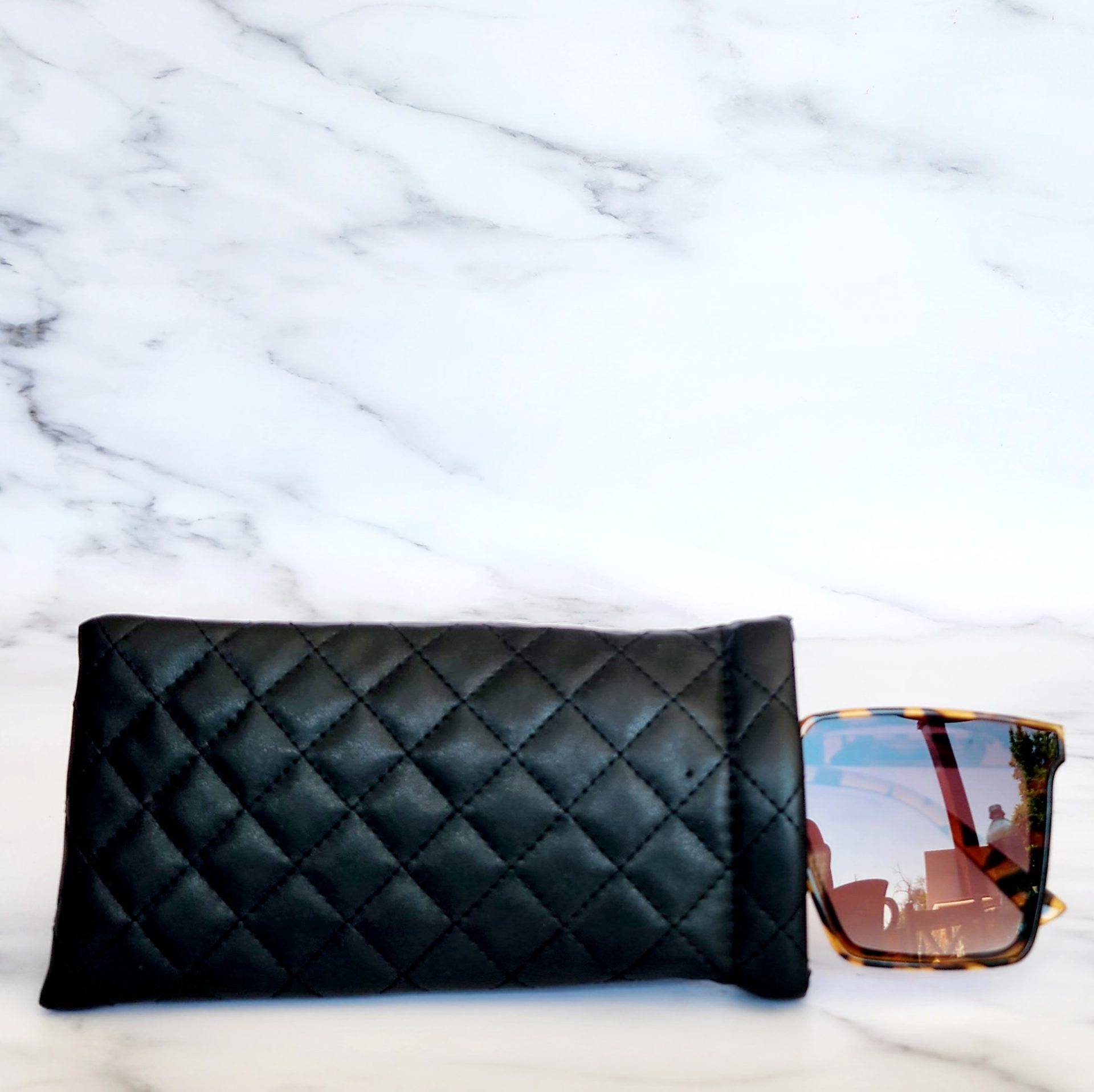 Sunglass Pouch Black - Bespoke Image